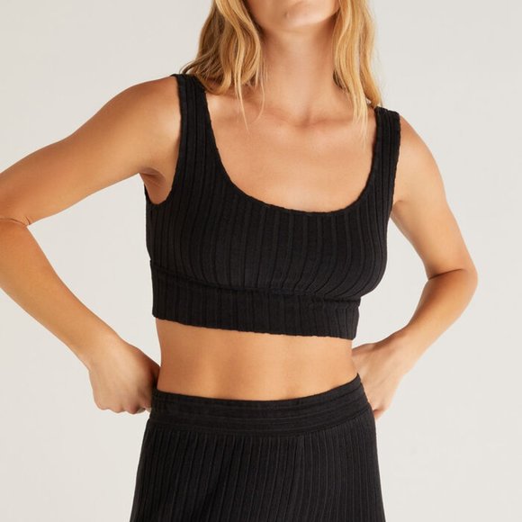 Z Supply | Intimates & Sleepwear | Zoe Rib Tank Bra | Poshmark